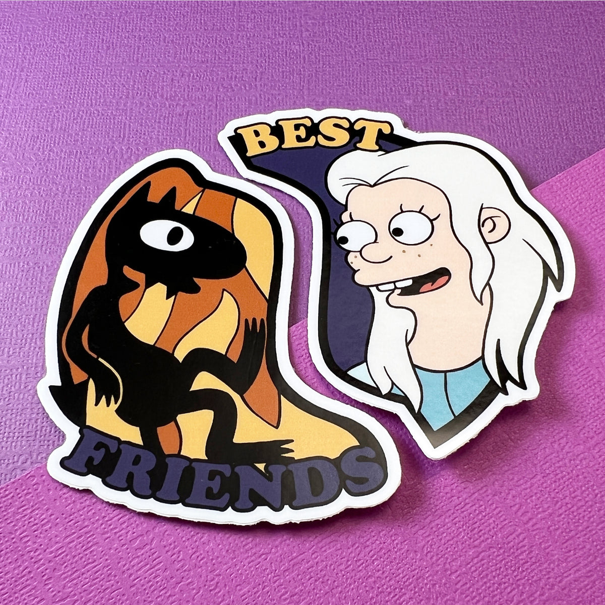 Unenchanted PinPals Stickers – Designpathology