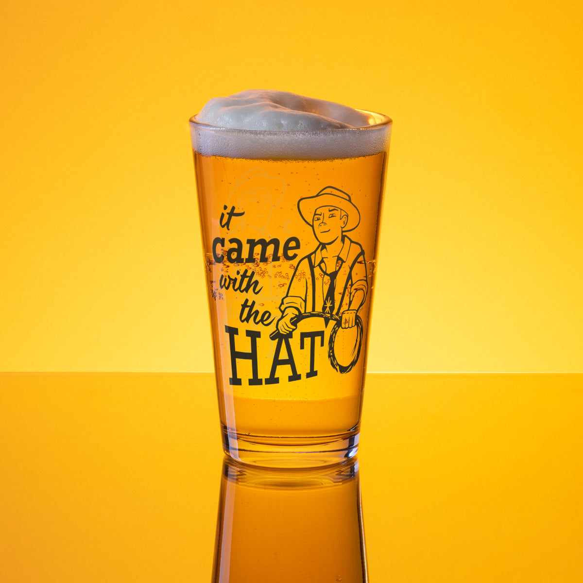 Detective Hank Shaker Pint Glass – Designpathology