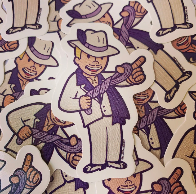 Insane Criminal Vinyl Stickers – Designpathology